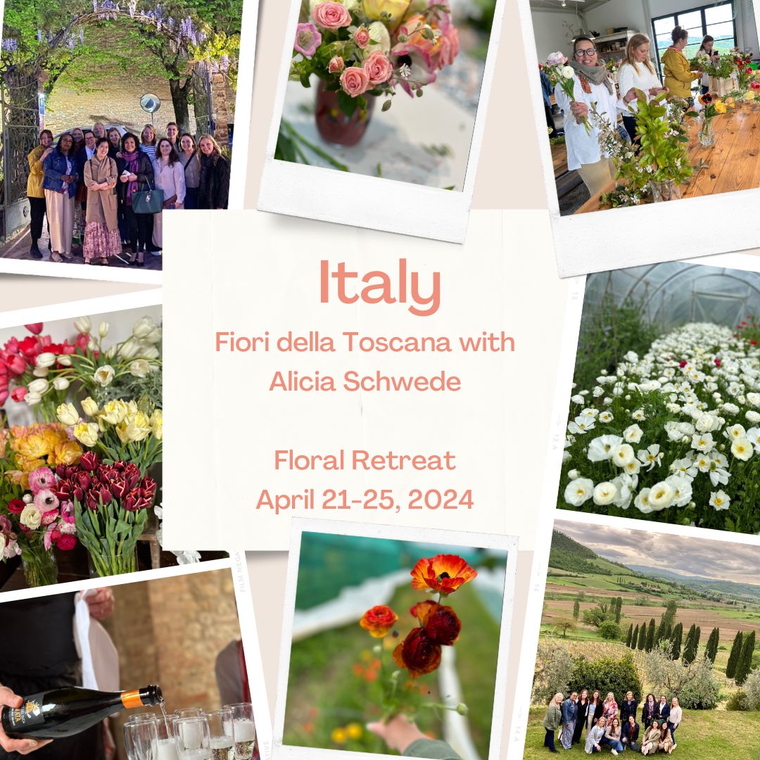 Floral Retreat in Tuscany, Italy – Flirty Fleurs The Florist Blog ...